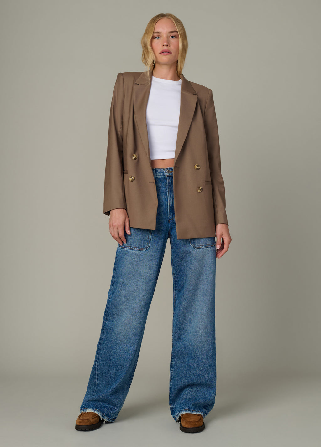 Harlowe Double Pocket Jean Glorious | Wide Leg Jeans for Women – Joe's ...