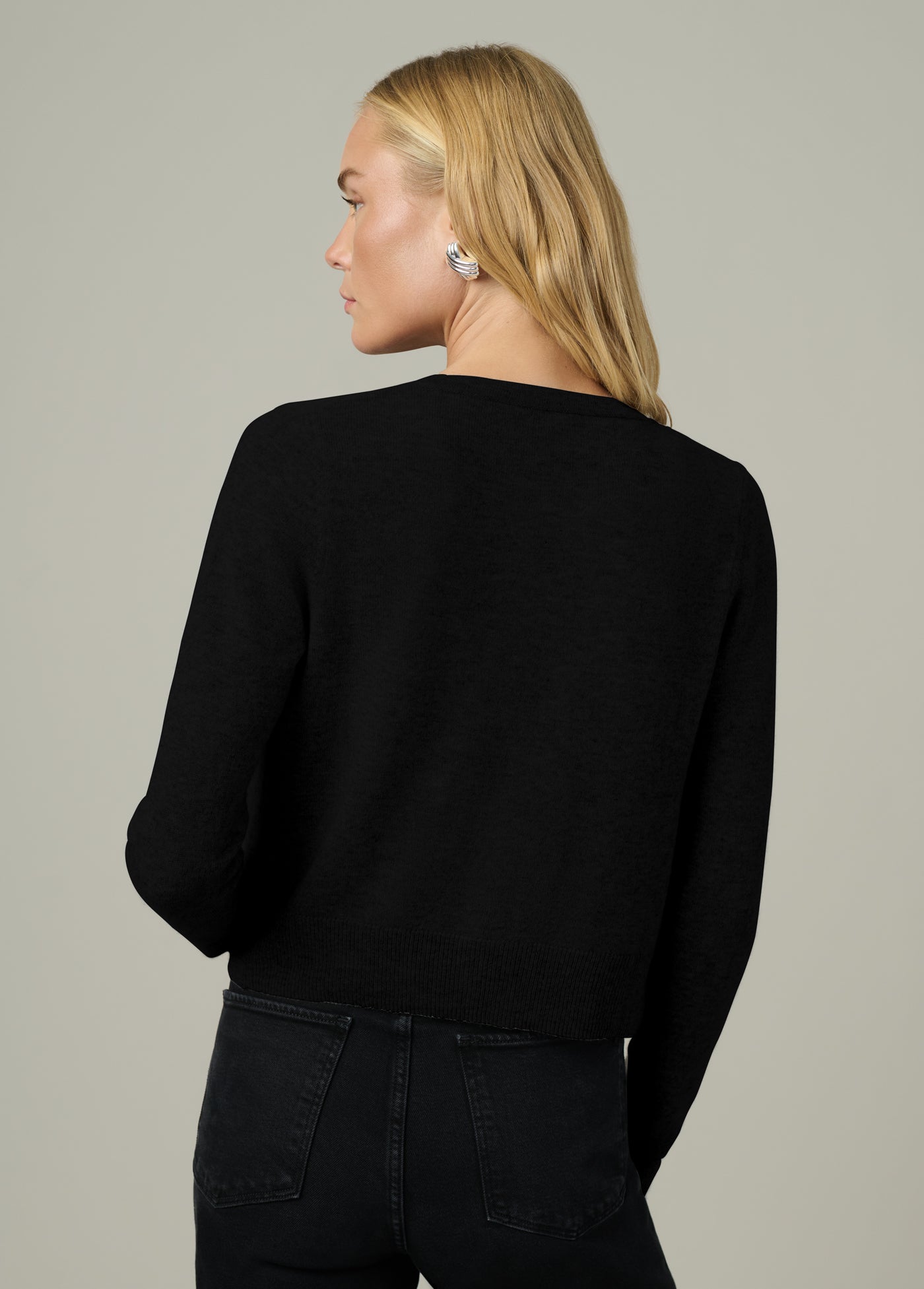 Dani Cashmere Cardigan Black | women's Cashmere Sweaters – Joe's