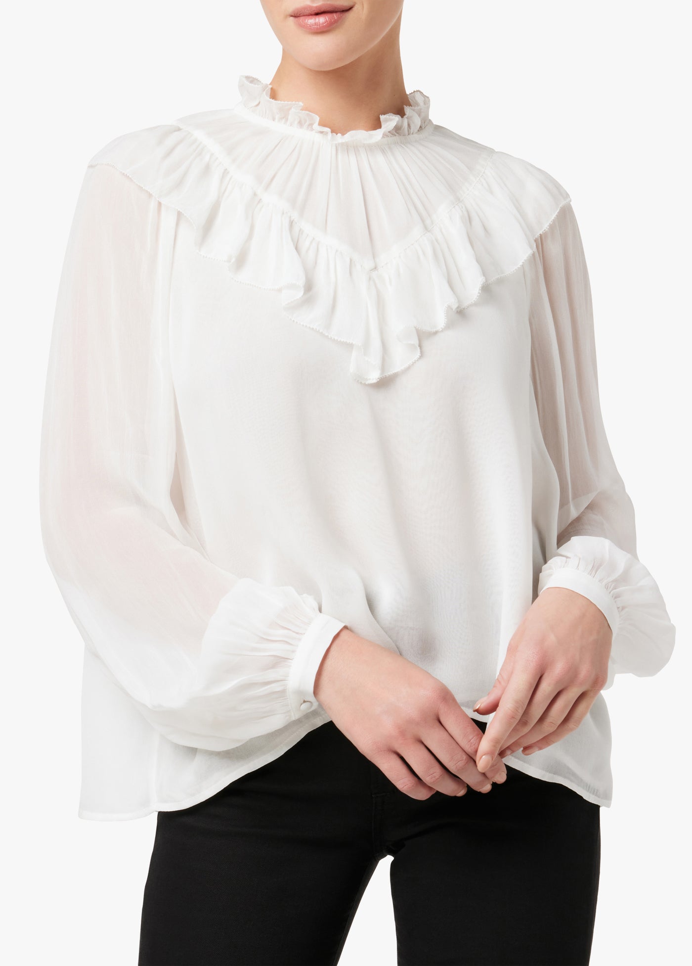 BAILEY RUFFLE BLOUSE – Joe's® Jeans